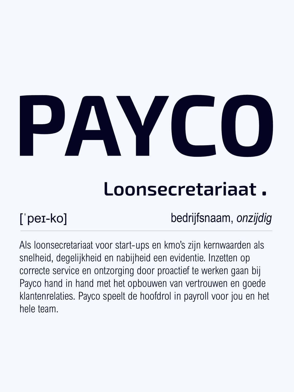 About us | PAYCO